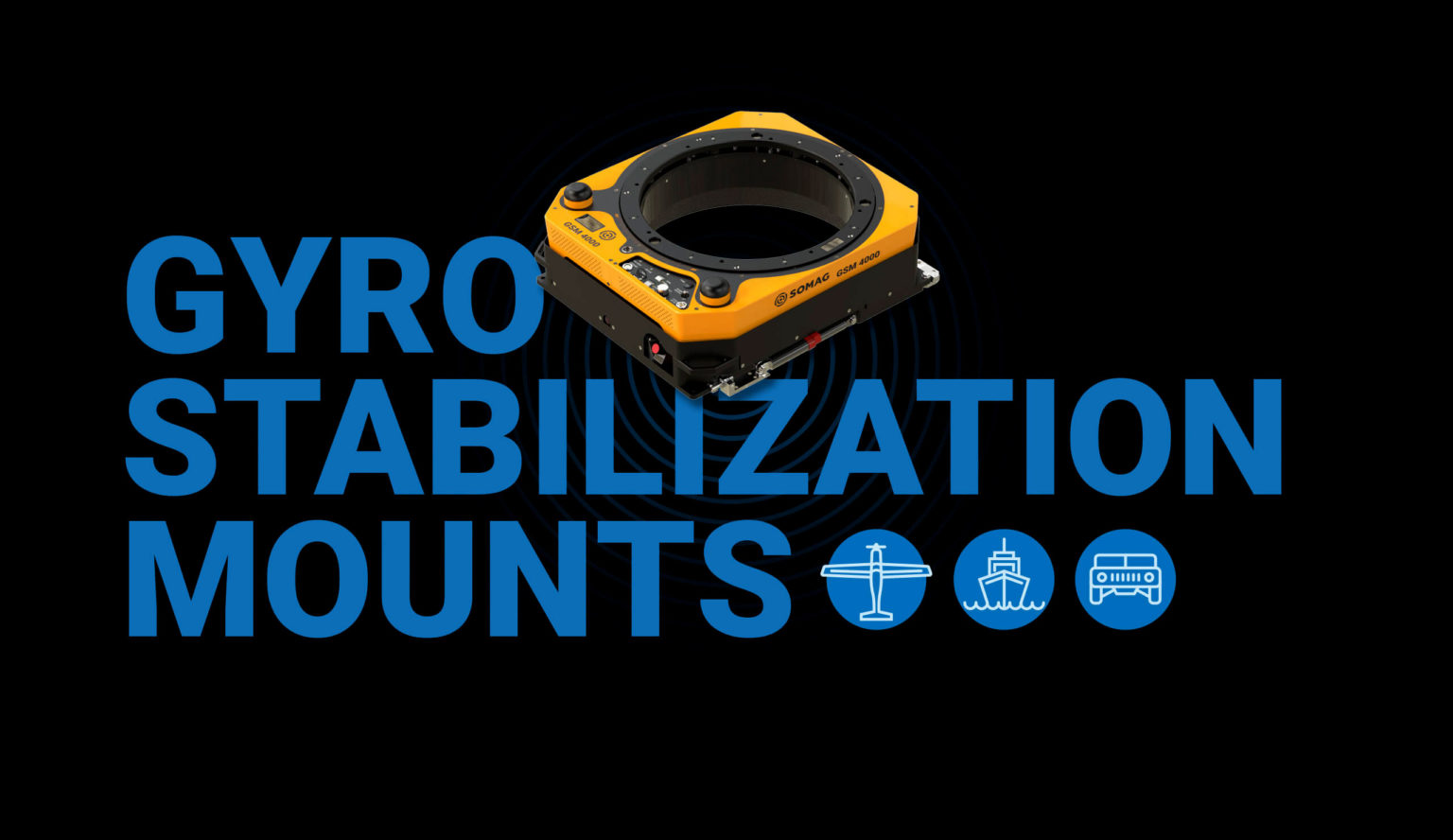 Gyro Stabilization Mounts | SOMAG AG Jena